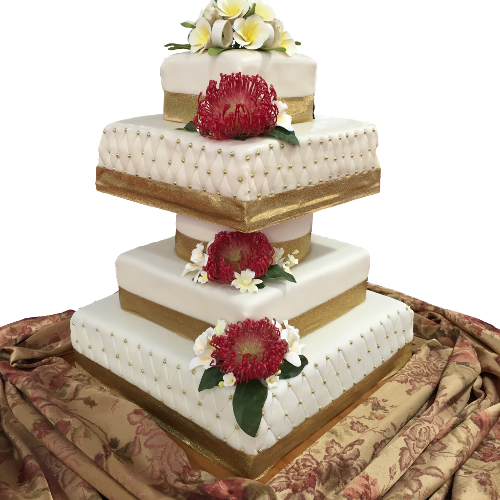 5-tier Wedding Cake - The Patisserie